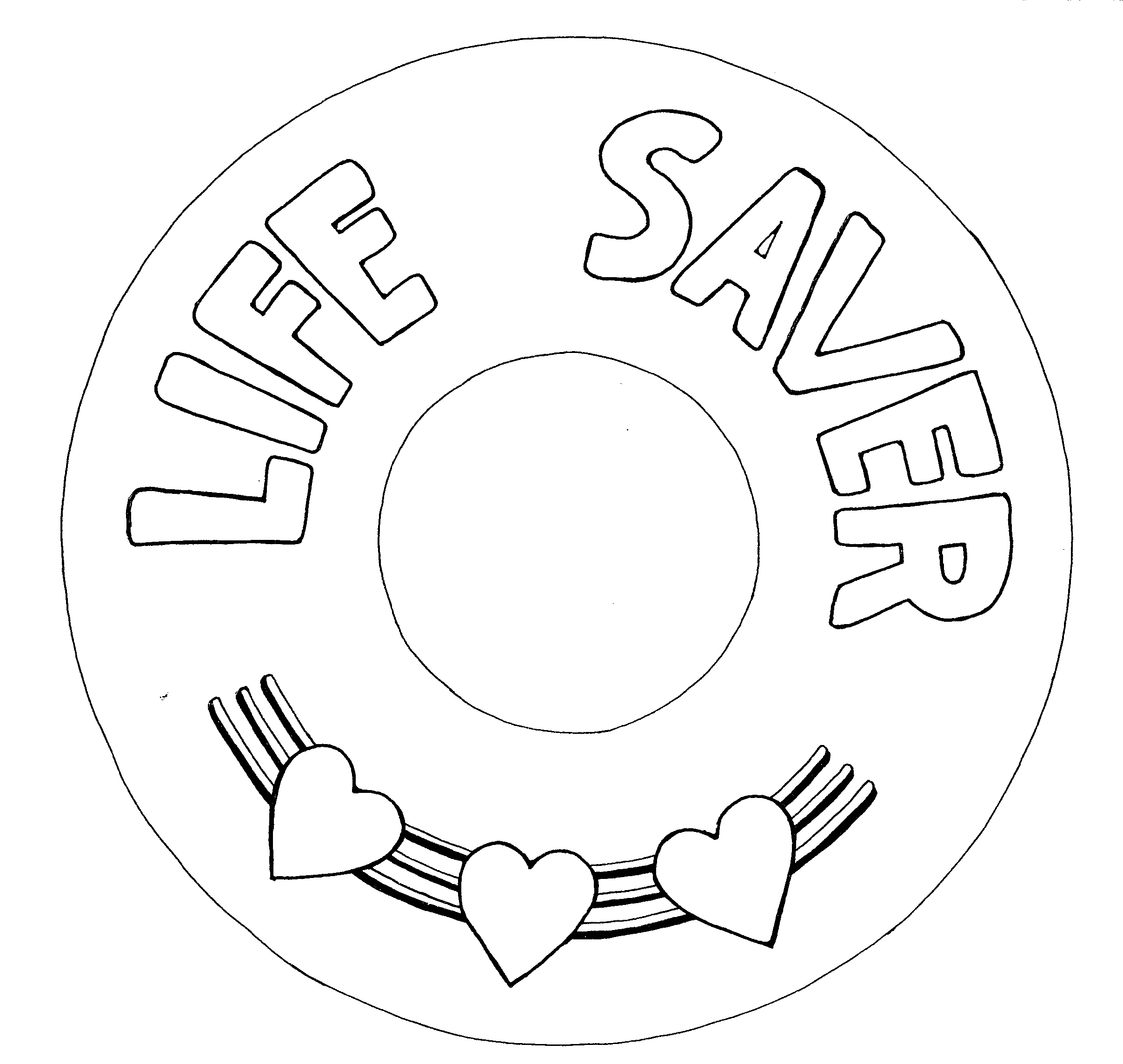 Lifesavers Candy Roll Template